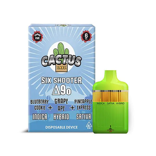 Cactus Labs Six Shooter Delta 9o Disposable Vape | 6 Grams
