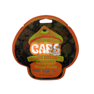 Caps Psychedelic Amanita Gummies by Good Morels