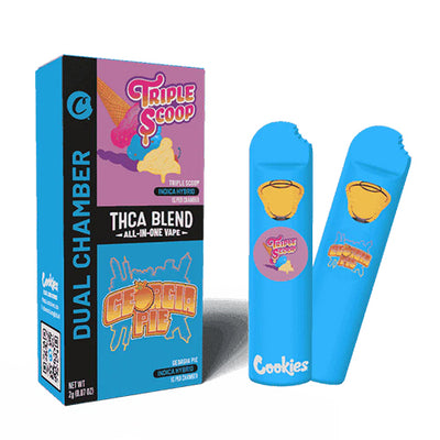 Cookies Dual Chamber THCA Disposable Vape 2g