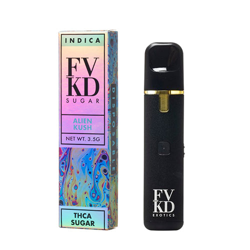 FVKD Exotics THCA Sugar Disposable Vape 3.5g