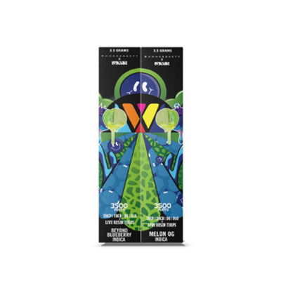 Sugar Extrax x Wonderbrett Dual Live Resin Disposable Vape
